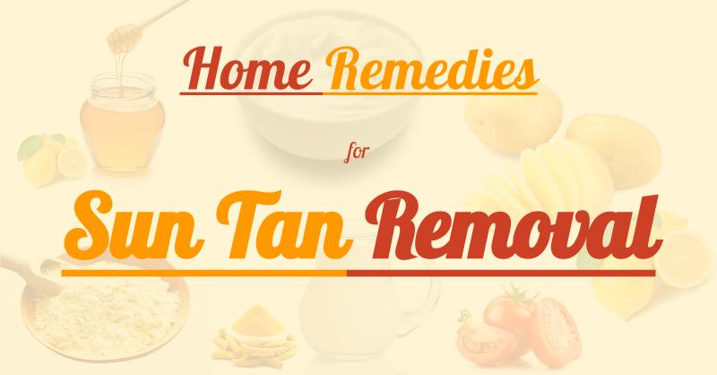6 Easy Home Remedies to Remove Sun Tan Instantly - PaisaWapas Blog